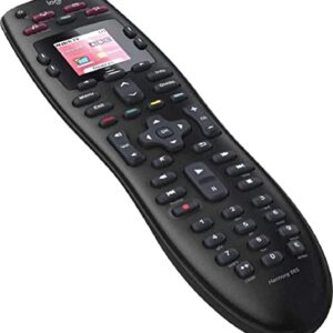 Logitech Harmony 665 Advanced Remote Control, Universal Entertainment Remote, Replaces up to 10 remotes with Guided Online Set-up and Interactive Help (Renewed)