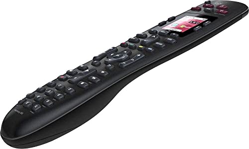 Logitech Harmony 665 Advanced Remote Control, Universal Entertainment Remote, Replaces up to 10 remotes with Guided Online Set-up and Interactive Help (Renewed)