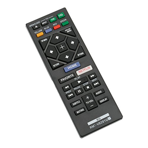 RMT-VB201U Replace Remote Control fit for Sony Blu-Ray BD Disc DVD Player BDP-BX370 BDP-S1700 BDP-S3700 UBP-X700 BDPBX370 BDPS1700 BDPS3700 UBPX700