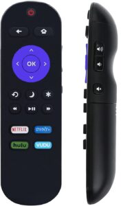 universal remote for onn roku tv remote, compatible with all onn roku tvs 4k uhd lcd smart hdtv with netflix disney hulu vudu app keys