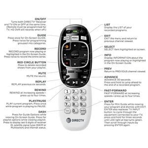 DIRECTV 4336303112 2 Pack - RC73 IR/RF Remote Control