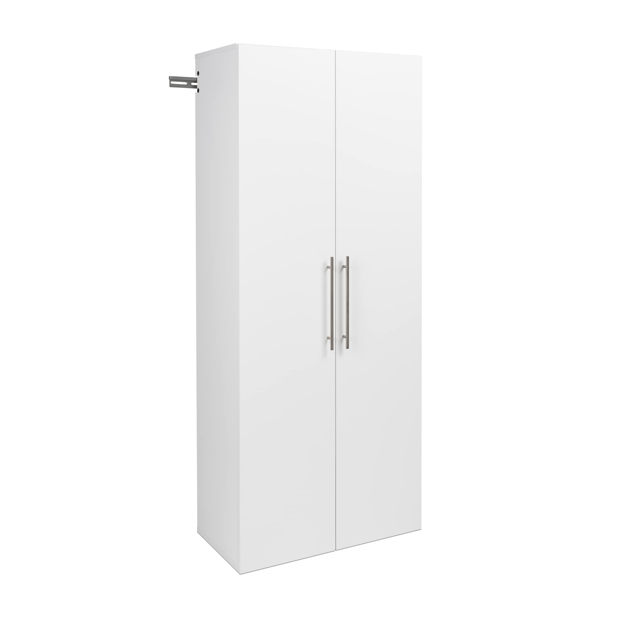 Prepac HangUps Work Storage Cabinet Set R-3pc, 75 in. W x 72 in. H x 16 in. D, White, 47 Cubic Feet