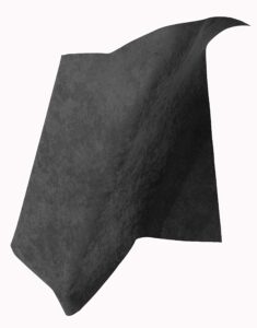 genuine alcantara fabric charcoal black panel (backless) 9002 made in italy (12"x58")