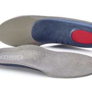 Saluber H485-27 Extra Thick Orthotic Inserts for Women and Men for Plantar Fasciitis. Imported Insoles from Italy - US W 9-9.5 / M 7-7.5 (EU 40)