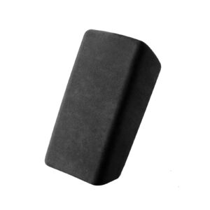 alfanxi armrest box cover italy alcantara material armrest case protector compatible with tesla model 3/model y (black)