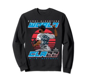 world class sandy alcantara miami mlbpa sweatshirt