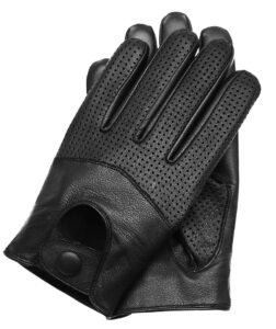 riparo motorsports men's leather driving gloves (x-large, black)