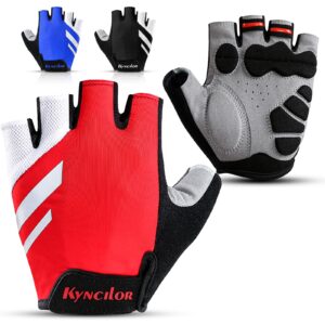 kyncilor cycling gloves for men lightweight mountain biking bmx gloves mtb and road bike gloves for women running wheelchair driving