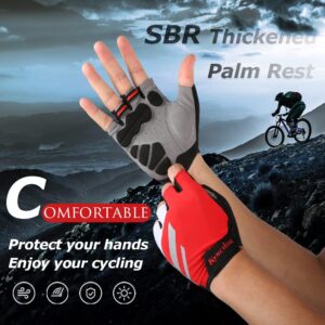 KynciLOR Cycling Gloves for Men Lightweight Mountain Biking BMX Gloves MTB and Road Bike Gloves for Women Running Wheelchair Driving