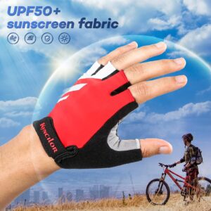 KynciLOR Cycling Gloves for Men Lightweight Mountain Biking BMX Gloves MTB and Road Bike Gloves for Women Running Wheelchair Driving