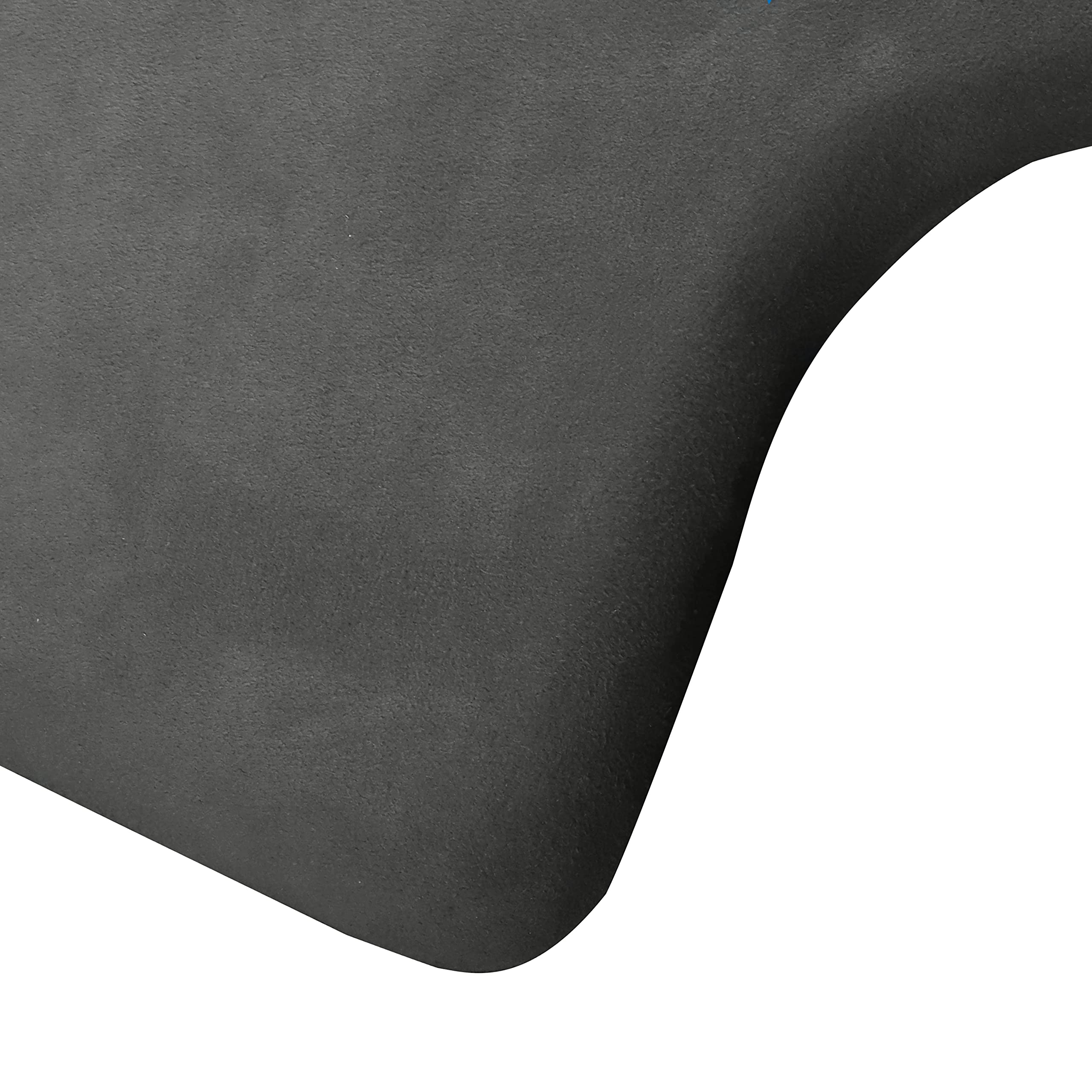 Toworldit Alcantara + ABS Central Control Armrest Box Cover Trim Sticker Compatible with BMW F31 F30 F36 F32 F34 3GT 3 4 Series 2013-2019 (Black Gray)