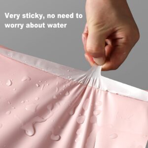 Adult Diaper Disposal,100 Pack Plastic Bags for Adult Diaper Disposal,Self-Adhesive Strips to Seal in Odours,Waterproof and Leak-Proof,Suitable for Elderly Nappy Care at Home and for Travel (Pink)