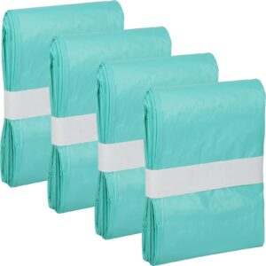 4 pack adult diaper liner refills compatible with janibell akord 280 slim model adult diaper system, green, lightly scented