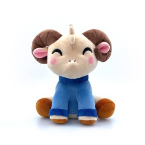 youtooz jschlatt ram plushie 9" inch, jschlatt soft rammie plush collectible by youtooz plush youtubers creator collection