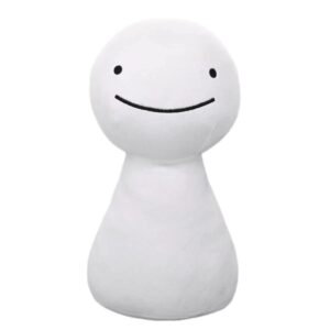 dream blob plush, white plush toy, stuffed doll, gift for boys and girls, 22cm/8.6 inches