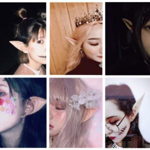 6 Pair Fairy Pixie Elf Ears for Halloween Christmas Cosplay by Kbraveo