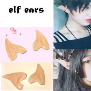 6 Pair Fairy Pixie Elf Ears for Halloween Christmas Cosplay by Kbraveo