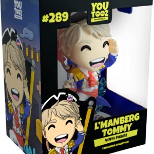 Youtooz L'Manberg Tommy #289 4.8" inch Vinyl Figure, Collectible Gamer Figure from Youtooz: Gaming Collection