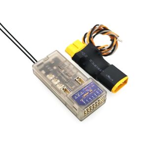 buddy rc lemon rx dsmp 7-ch telemetry stabilizer & xt60 energy meter (dsmx/dsm2 compatible) lmn0086xt60