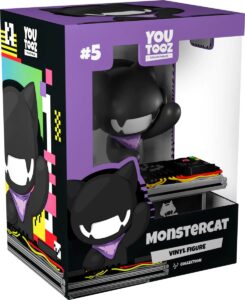 youtooz monstercat #5 4.7" inch vinyl figure, collectible limited edition figure from the youtooz music collection