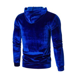 cozy sweatshirts for men, black men hoodie shirt mens hoodies pullover dsmp hoddie new men's fashion in autumn winter warm pure hoodie blouse zip up hoodies xl full (l, blue)