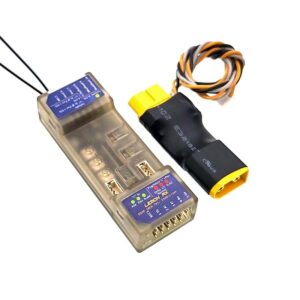 lemon-rx lm0087xt60 dsmp 10ch rx telemetry, stabilizer & energy meter, lm0087