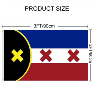 L-manburg Flag 2020 Dream SMP Double sided - Polyester with Brass Grommets (2 x 3 Ft)