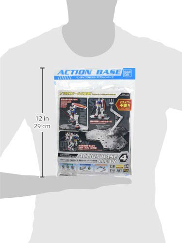 Bandai Hobby - Action Base - Clear Action Base 4 (1/100) Multi