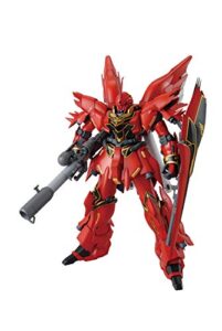 bandai hobby mg mobile suit gundam uc sinanju 1/100 scale color coded plastic model