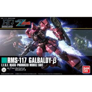 bandai hobby - zeta gundam - #212 galbaldy beta, bandai spirits hobby hguc 1/144 model kit