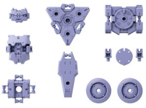 bandai hobby - 30 minute missions - unmanned reconnaissance optional armor (for raviot/purple), bandai spirits 30mm option weapon