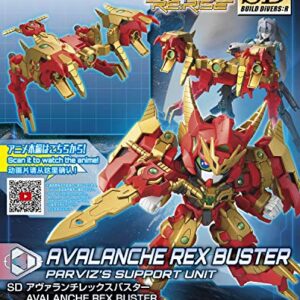 Bandai Hobby - Gundam Build Divers - #18 Avalanche Rex Buster, Bandai Spirits SDBD 1/144 Model Kit