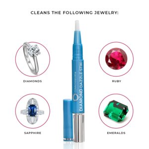 CONNOISSEURS Diamond Dazzle Stik, Jewelry Cleaner Solution Pen (Pack of 3)