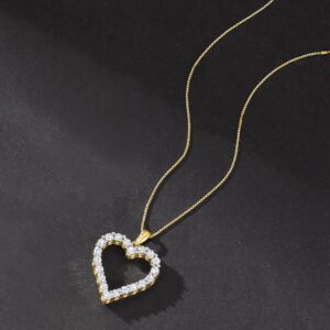 Ross-Simons 0.30 ct. t.w. Diamond Heart Pendant Necklace