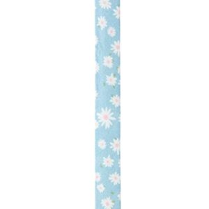 Wrights Extra Wide 1/2 Inch Double Fold Bias Tape for Quilting and Sewing, 27 Total Yards, White/Blue 9 Piece