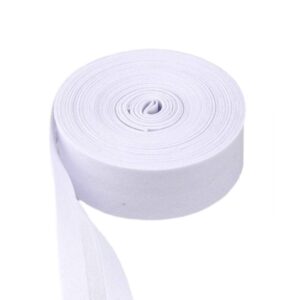 mangocore cotton bias bindnig tape,size: 25mm, width:1",2.5cm,30yds, diy garment accessories wholesales (white)