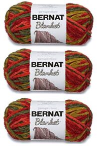 bernat blanket yarn (3-pack) harvest 161200-521