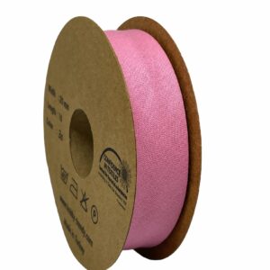 Hobby Trendy0 Cotton Bias Binding Tape (Single Fold) 20mm-13/16inch (10meters-10.93yards) for Sewing, Seaming, Binding, Hemming, Piping, Quilting (30-Rose Pink)