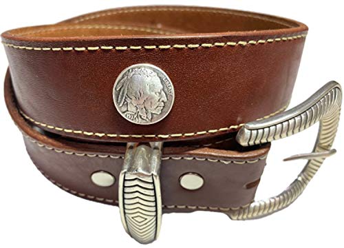 Toxic Jungle 2 Pieces 4/5 inch (21mm) Indian Head Nickel Classic Screw Post Decorative Nickel Concho, Ornament for Leathercraft Saddle/Belt/Saddle Blanket/Hats/Wallet, Antiqued Silver