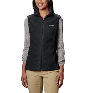 columbia women's benton springs vest, black, small