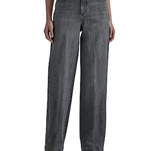 Lee Women's Legendary High Rise Trouser Jean, Blurred Darks