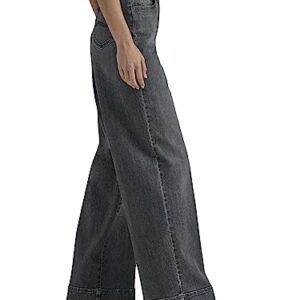 Lee Women's Legendary High Rise Trouser Jean, Blurred Darks