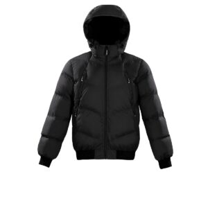 triple f.a.t. goose reizen puffer jacket men - down jacket men - mens down jackets coats - mens down jacket - bubble coat (black, medium)