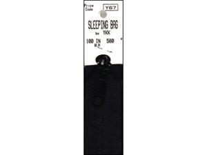 ykk black art.1099 sleeping bag zipper 100" 3/bx