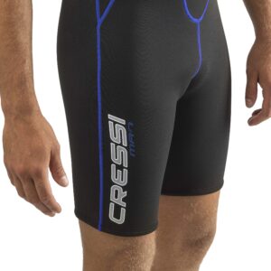 Cressi Tortuga 2.5mm Man, Black/Blue, S