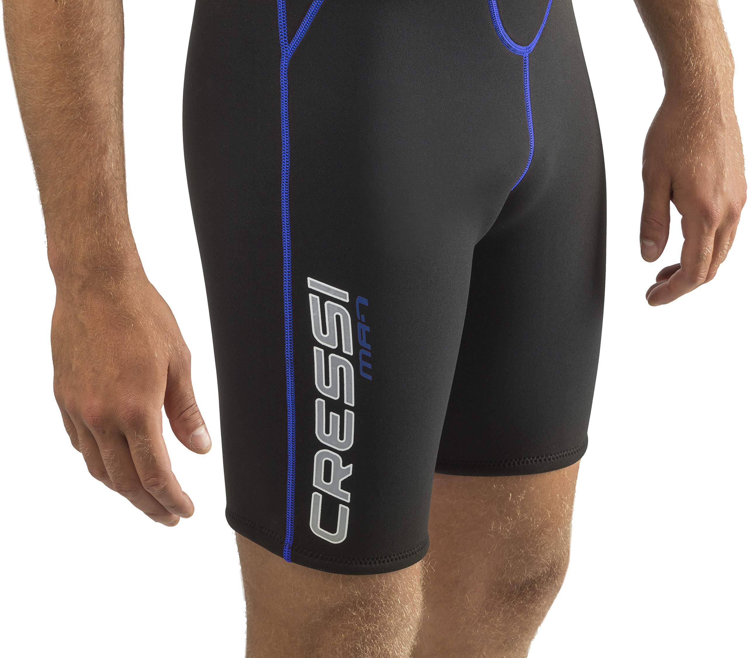 Cressi Tortuga 2.5mm Man, Black/Blue, S