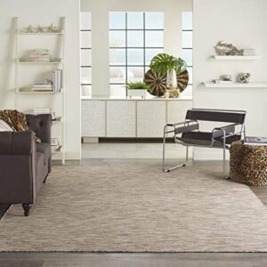 nourison positano indoor-outdoor beige 6' x 9' area rug, easy cleaning, non shedding, bed room, living room, dining room, backyard, deck, patio (6x9)