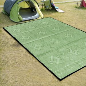 ARSUK Outdoor Plastic Rug for Patio Clearance 59"x39", Beach Picnic Blanket, Reversible Floor Mat for Garden, Camping Carpet, RV Porch, Deck, Backyard, Balcony, Lightweight Foldable