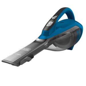 black+decker dustbuster advancedclean cordless handheld vacuum, ocean blue (​​hlva315j22)