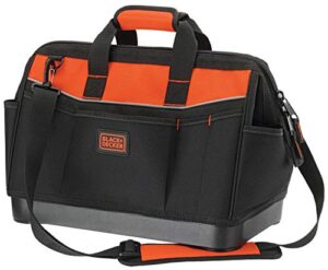 black+decker tool bag, 16-inch (bdst500002apb)